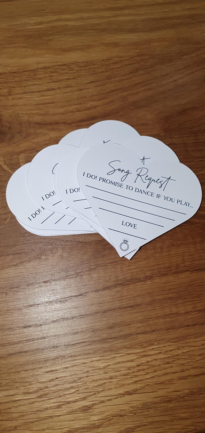 DJ Requests Cards - Etsy