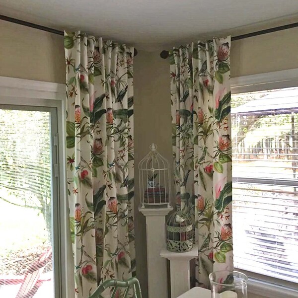 Bird Curtains - Etsy