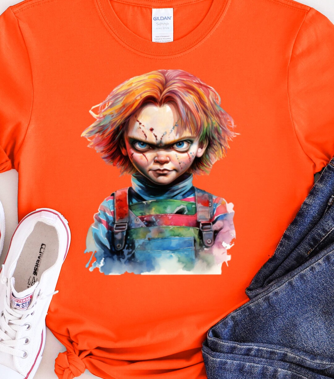 Chucky T-shirts, Child's Play Chucky Tees, Chucky Doll Horror Shirts ...