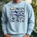 Retro Ocean Sweater, Vintage Sea Life Sweater,classic Marine Creatures ...