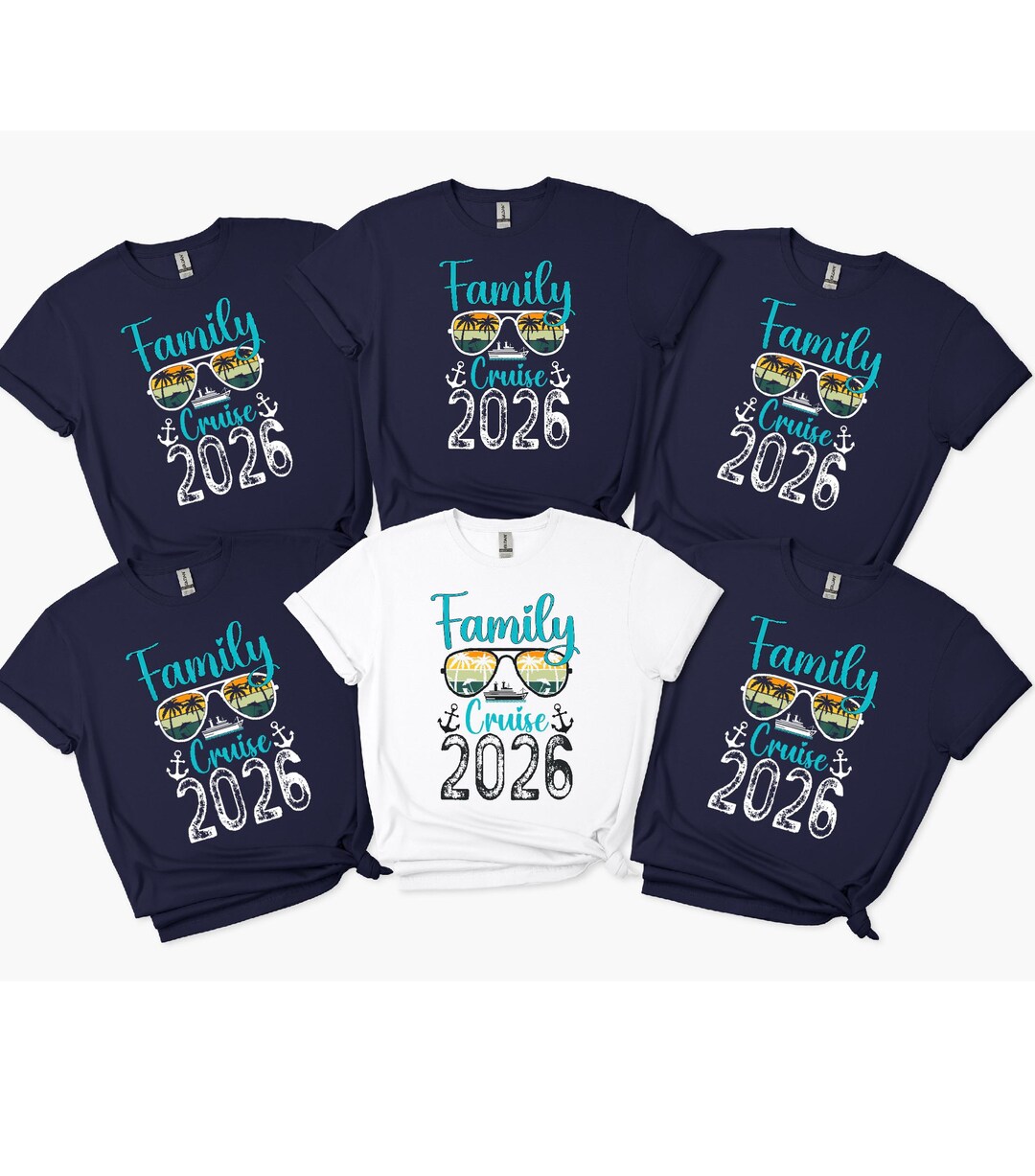 Family Vacation 2026 Group Shirts, Matching Cruise Outfits, Family Trip ...