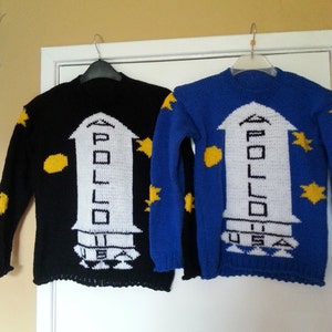 Knitted Kubrick Apollo Sweater From the Shining-xs, S, & M - Made to ...