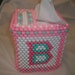 Beaded Tissue Box Cover - Etsy