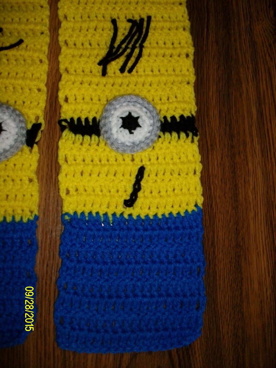 Minion Scarf - Etsy