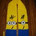 Minion Scarf - Etsy
