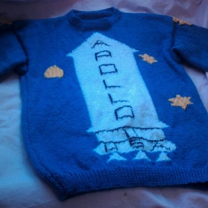 Knitted Kubrick Apollo Sweater From the Shining-xs, S, & M - Made to ...
