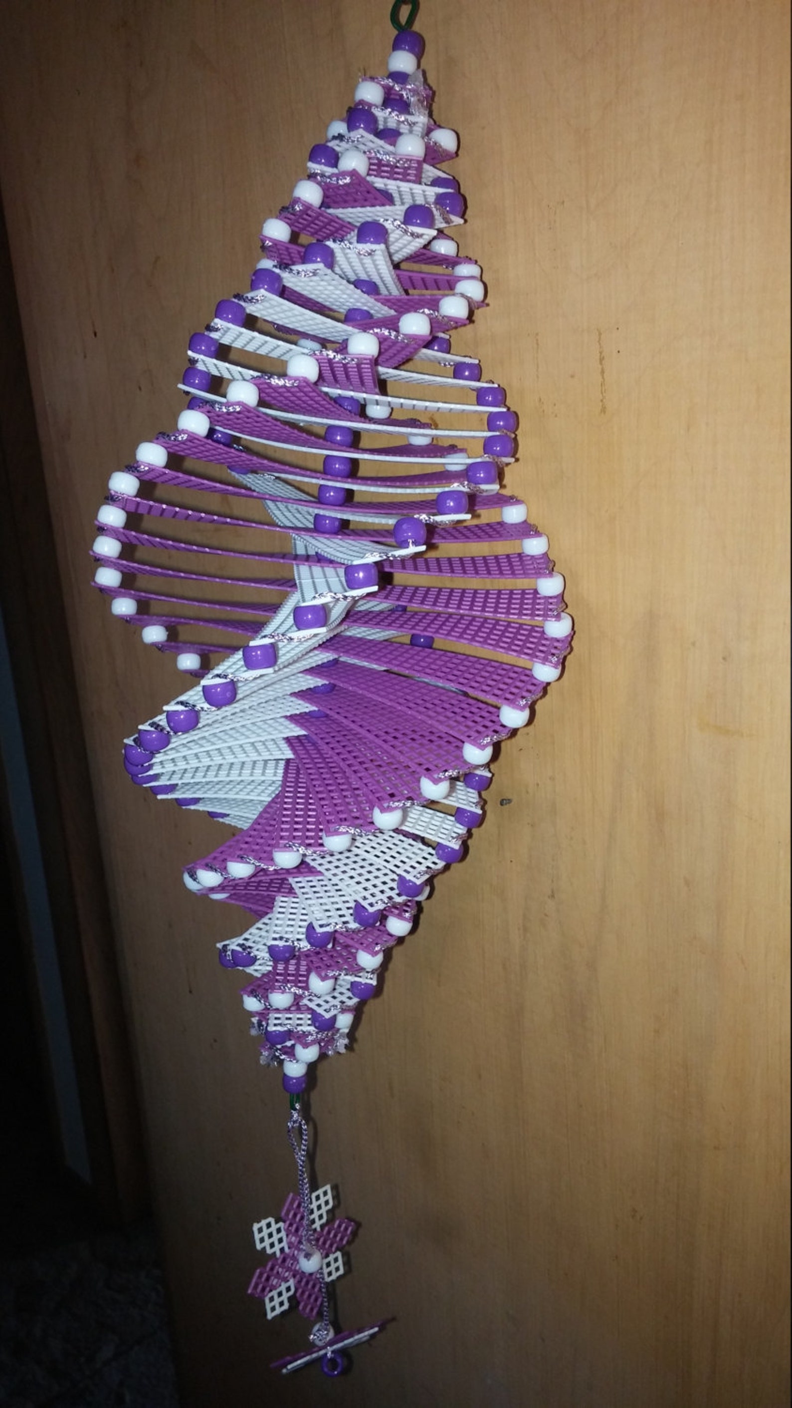 Purple and White Spinner - Etsy