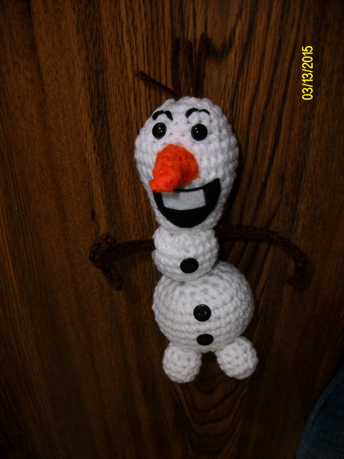 Olaf Crocheted Doll | Etsy