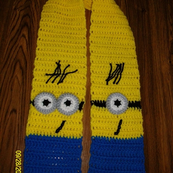 Minion Scarf - Etsy