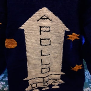 Knitted Kubrick Apollo Sweater From the Shining-l & XL - Made to Order ...