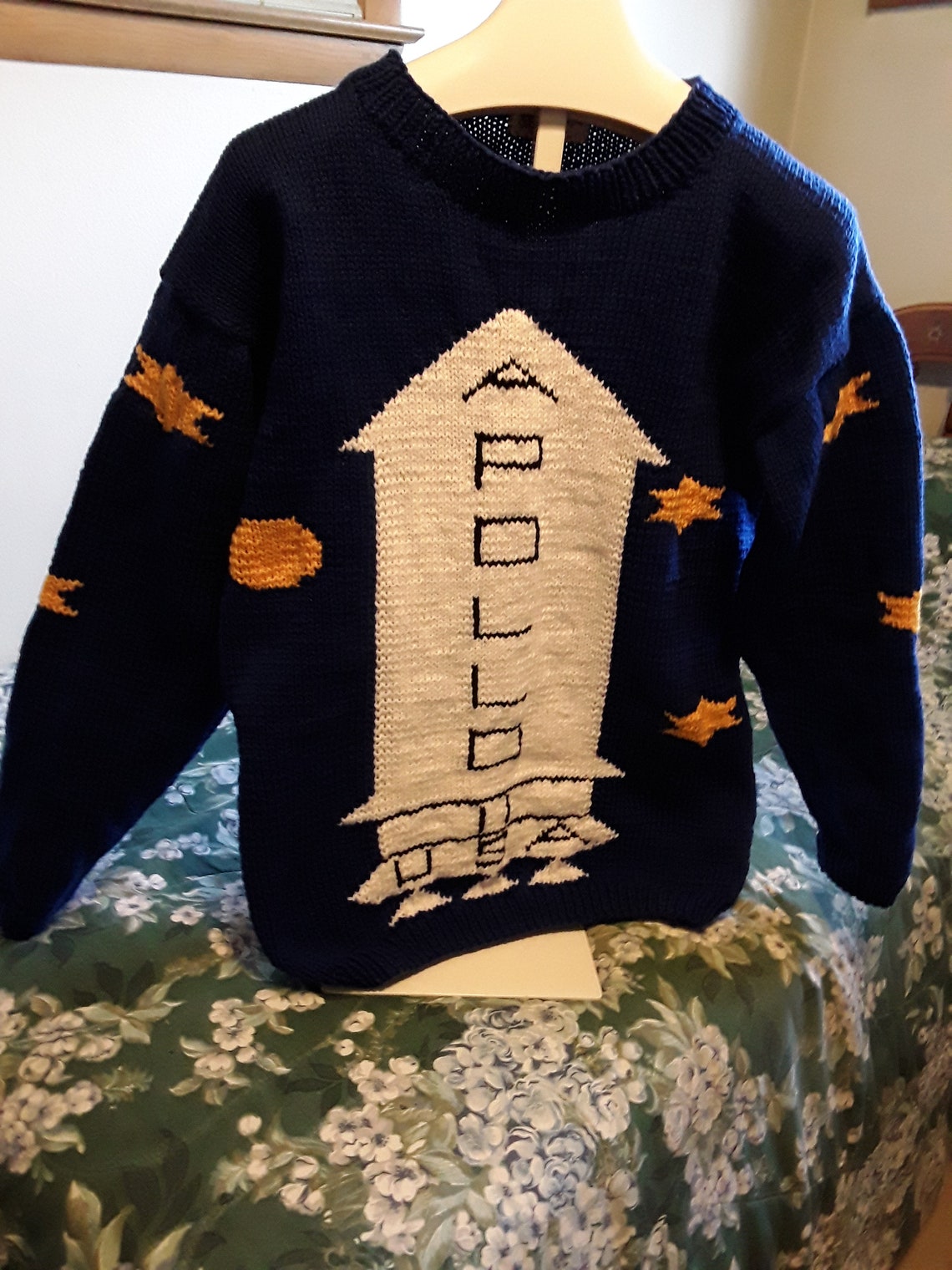 Knitted Kubrick Apollo Sweater From the Shining-l & XL - Made to Order ...