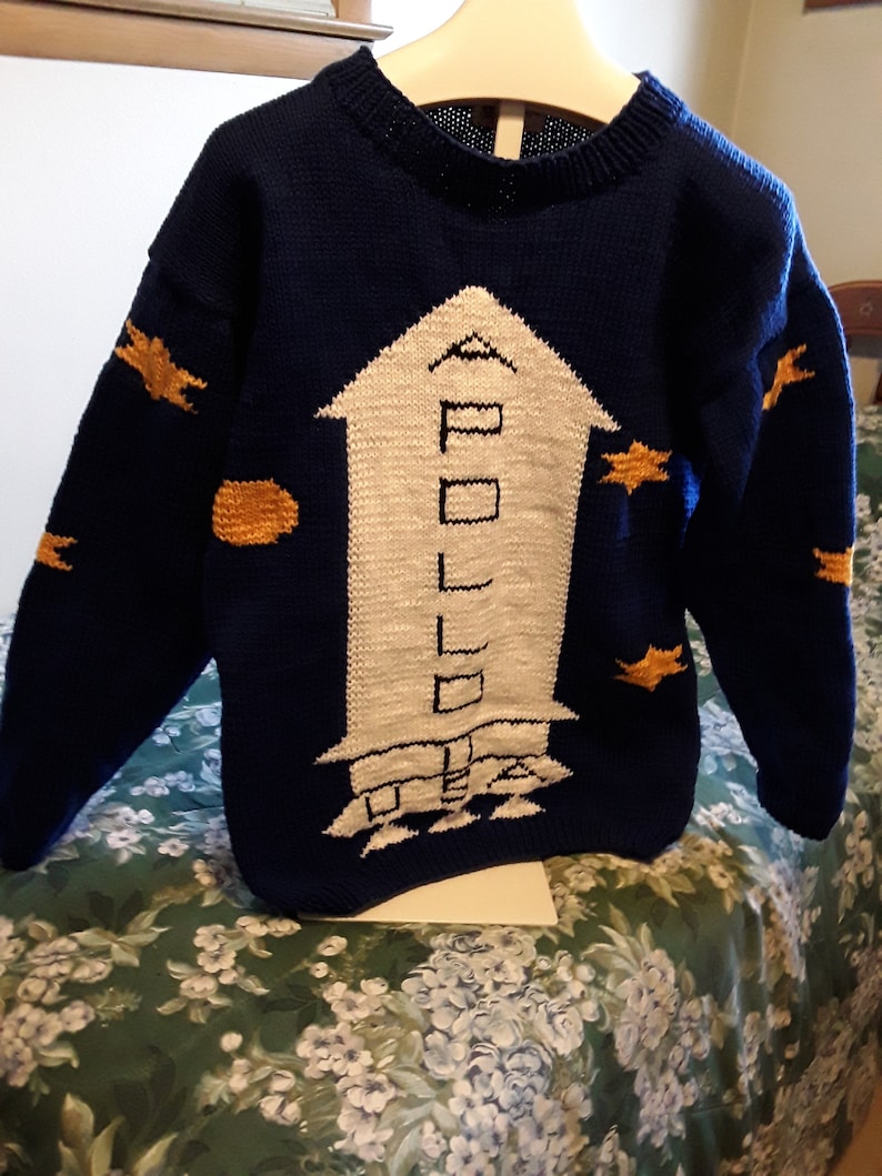 Knitted Kubrick Apollo Sweater From the Shining-l & XL - Made to Order ...