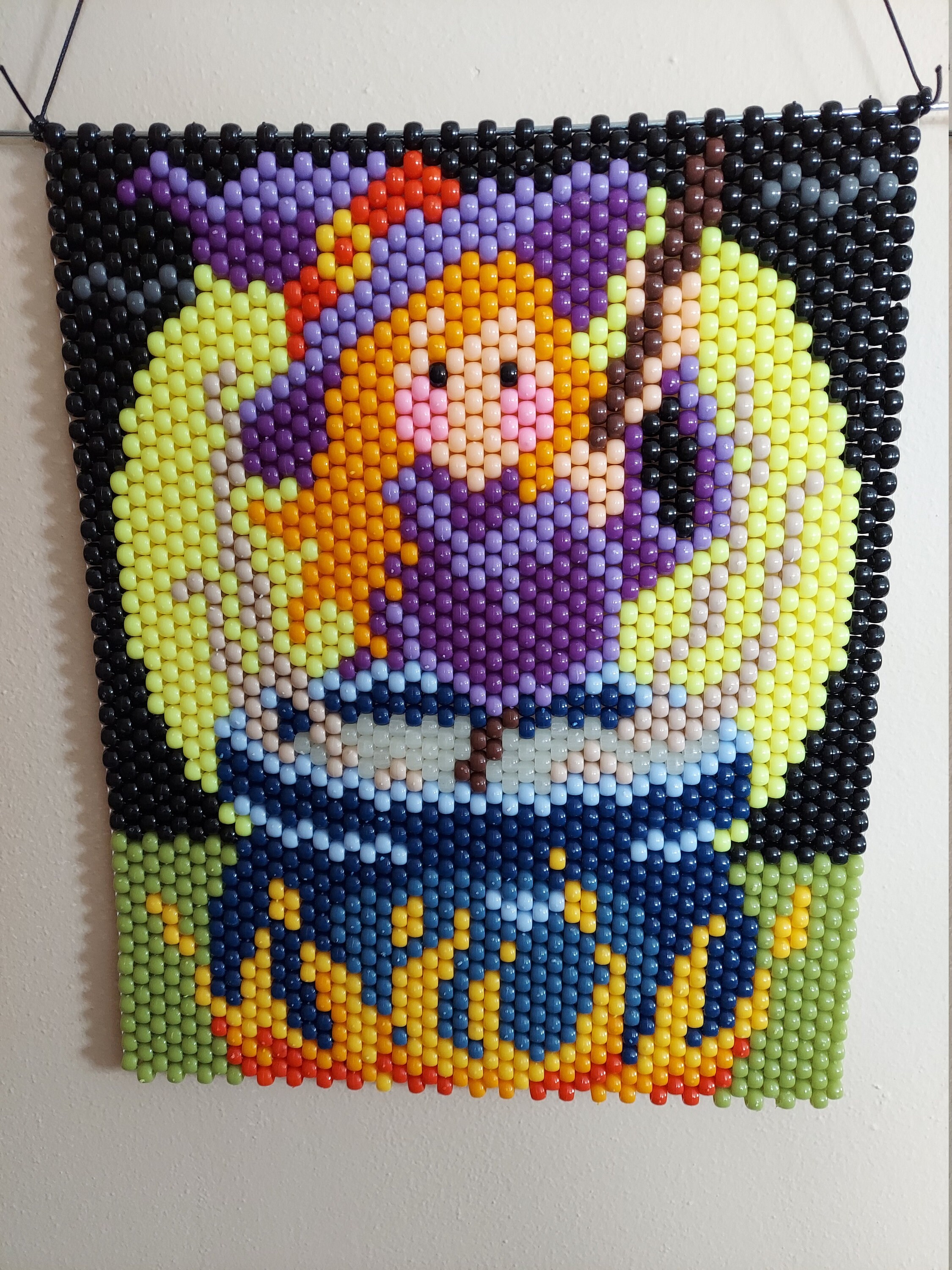 Witch Beaded Banner - Etsy
