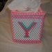 Beaded Tissue Box Cover - Etsy