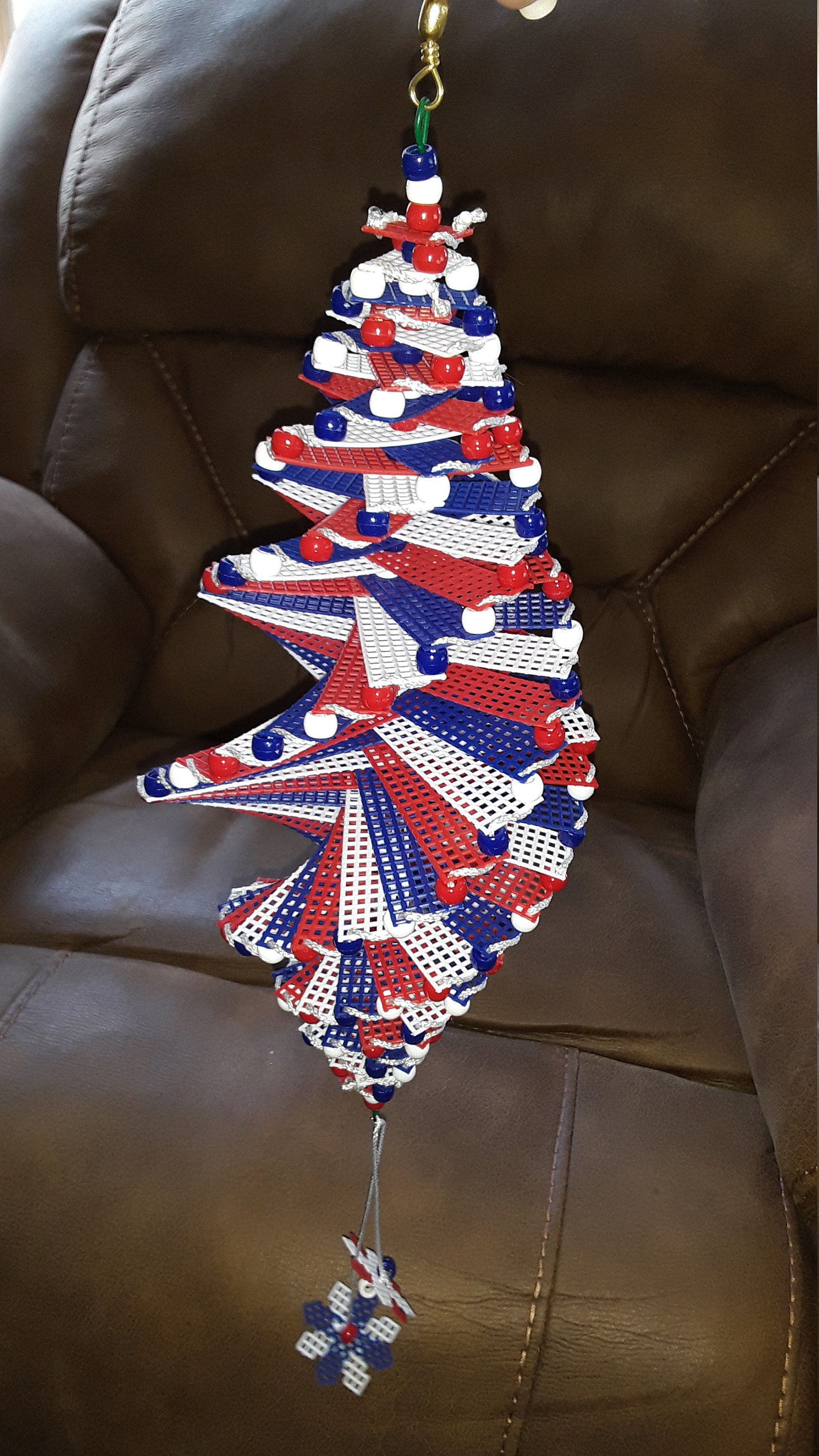 Red White and Blue Spinner | Etsy