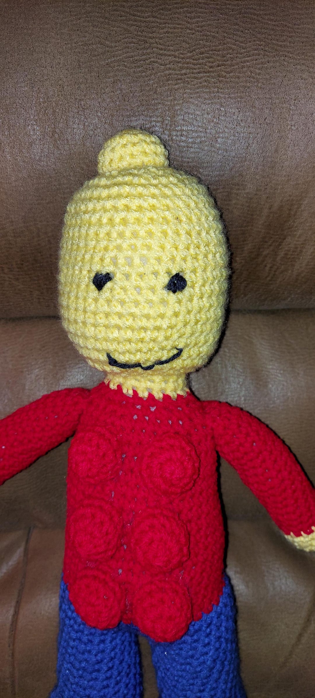 Crocheted Lego Doll - Etsy