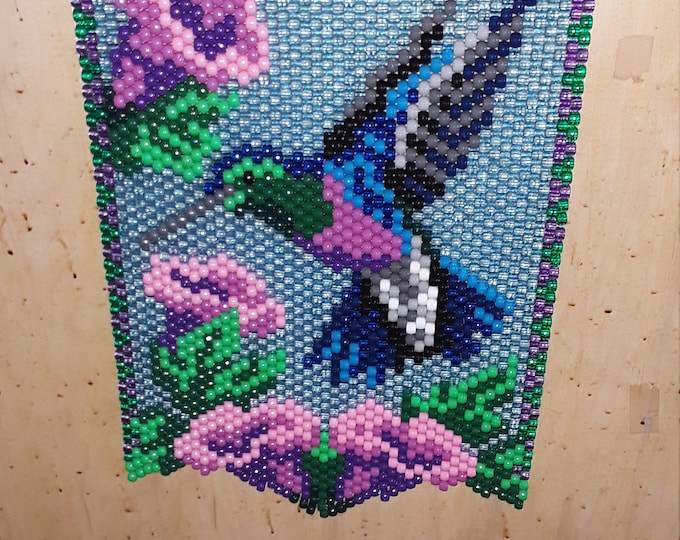 Hummingbird Beaded Banner - Etsy