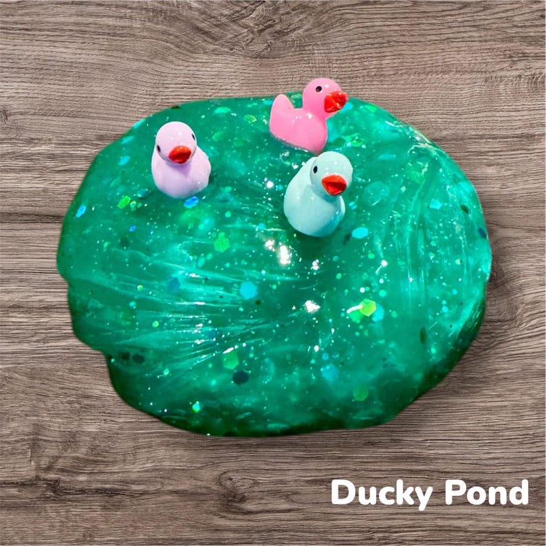 Clear Slime - Ducky Pond Slime - Etsy
