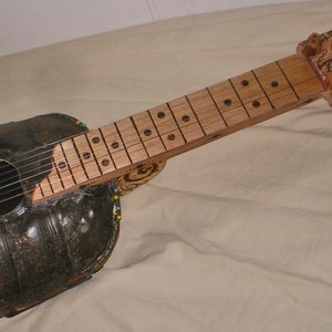 Made to order turtle shell decorative guitar | Etsy