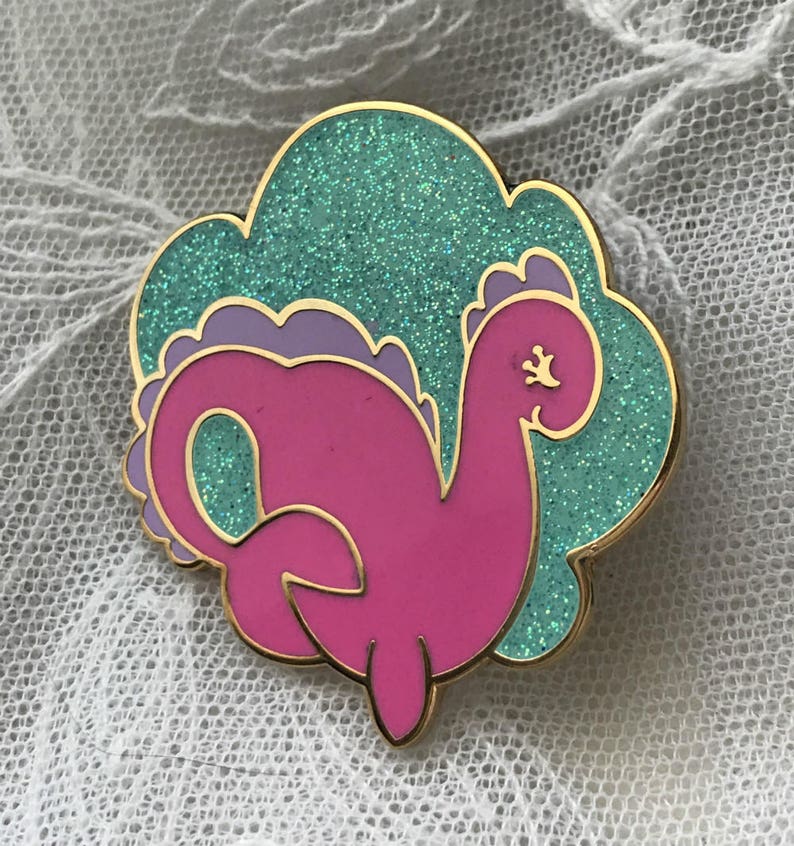 Sea Monster Pin Hard Enamel Pin - Etsy