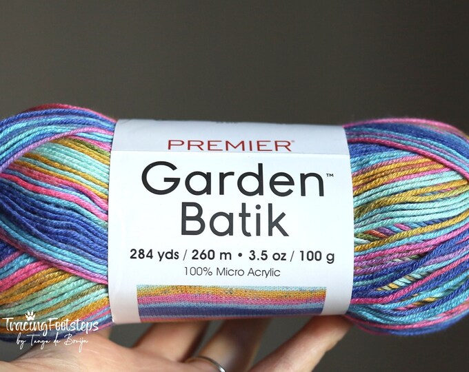 Premier - Garden Batik - Micro Acrylic - 100g - Yarn - Snapdragon - 1 ...