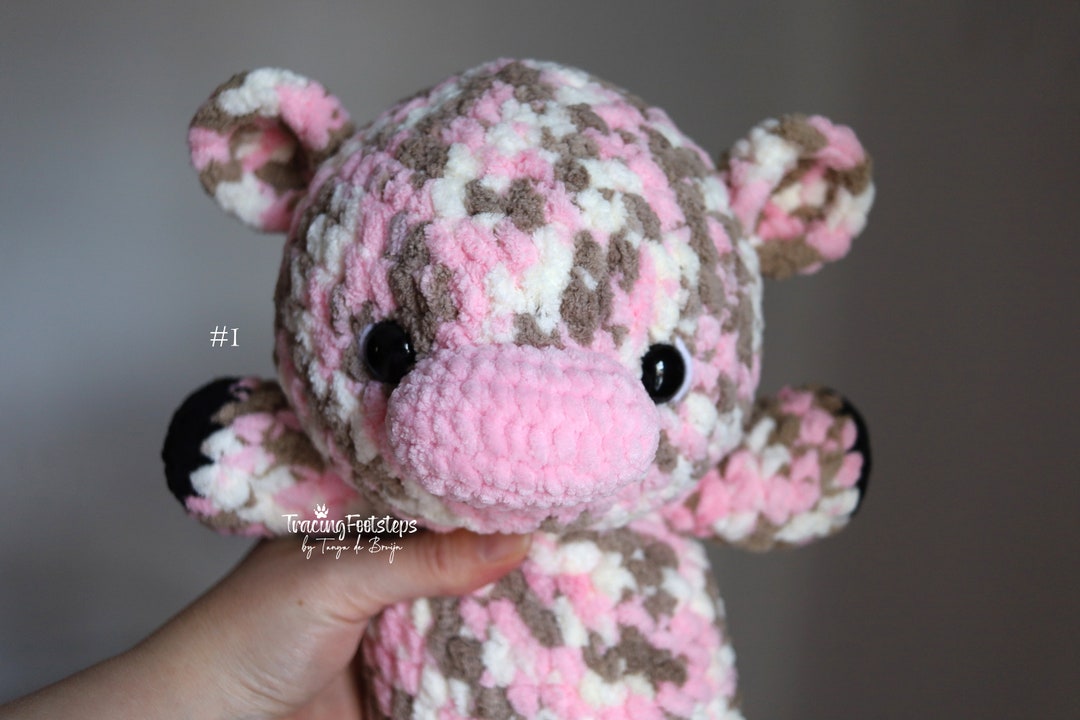 Handmade Crochet Baby Cow Little Petunias - Etsy