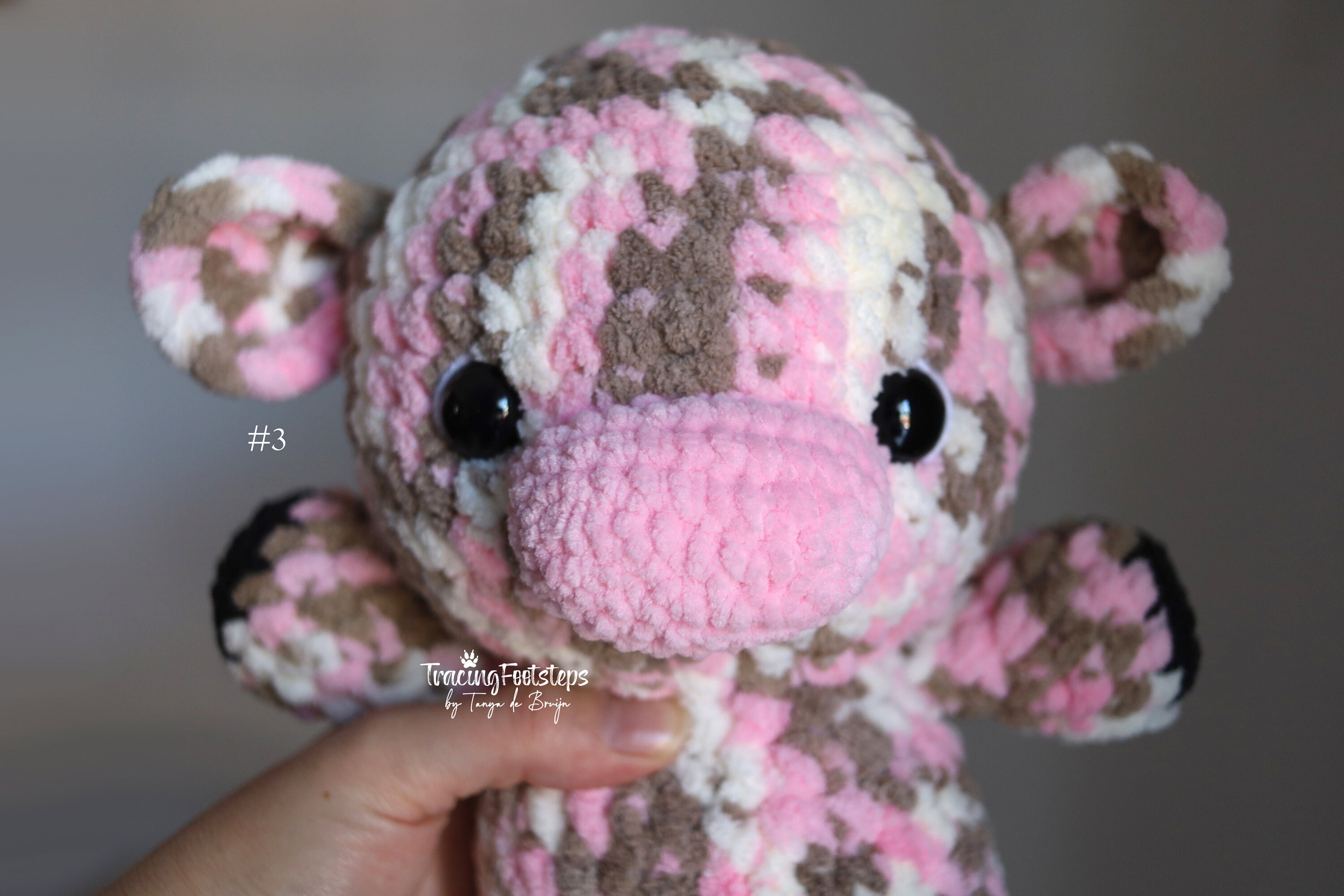 Handmade Crochet Baby Cow Little Petunias - Etsy