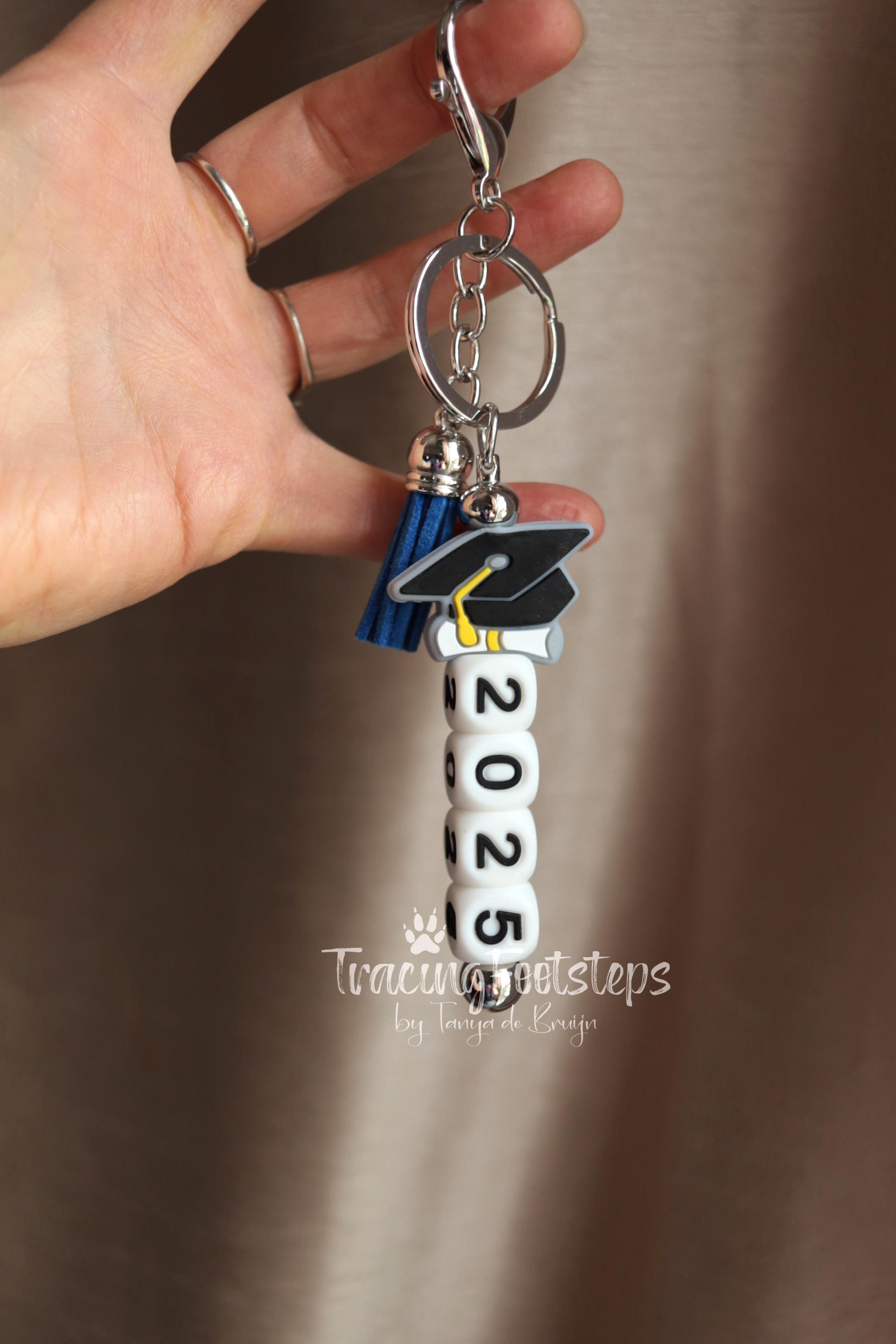 Keychain - Graduation 2025 - Custom Color Tassel - Etsy