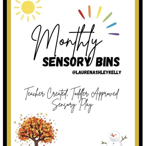Diy Sensory Bin Kit - Etsy