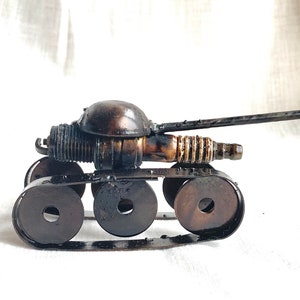 Metal Tank Spark Plug Sculpture Decoration Paperweight 4.5 L | Etsy