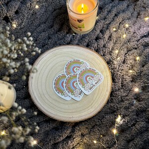 Mental Health Awareness Rainbow Sticker | Inspirational Vinyl Sticker ...