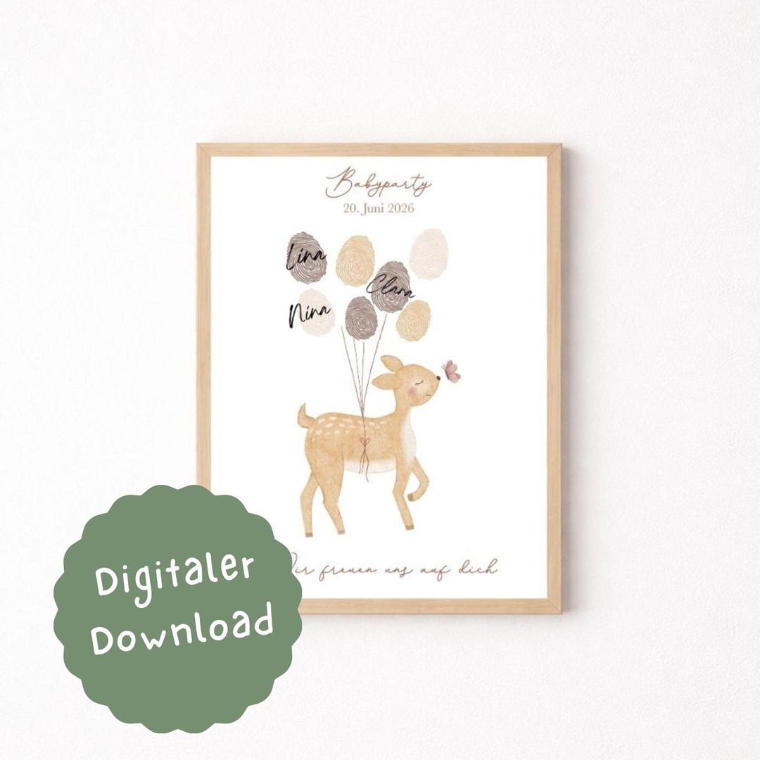 Baby Shower Poster, Nursery Wall Art, Poster, Gift Idea for a Newborn ...