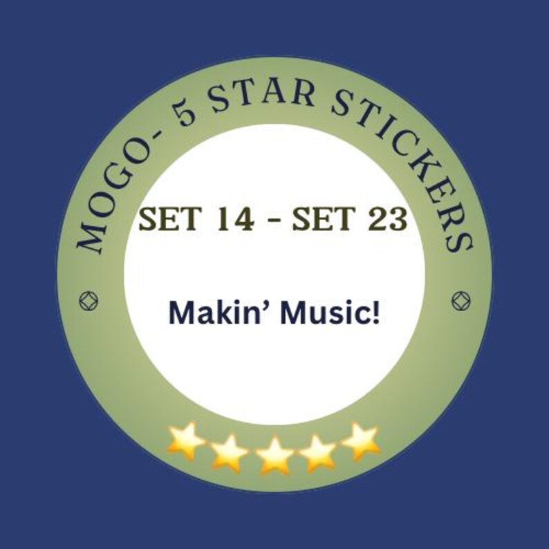 Monopoly Mogo 5-star Stickers Set 14 to Set 23 All Available - Etsy