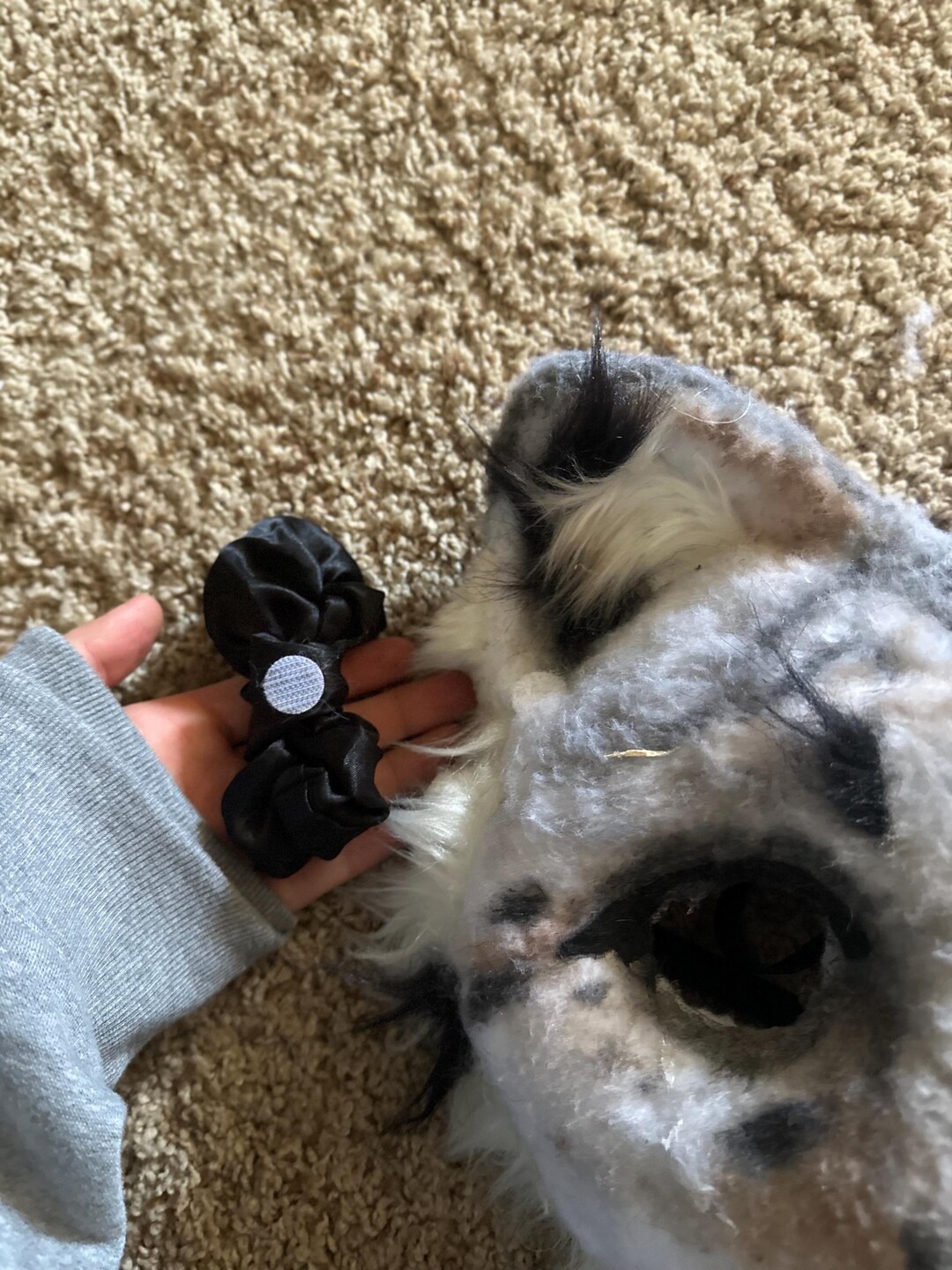 AS-IS SALE! Snow Leopard Mask - Etsy