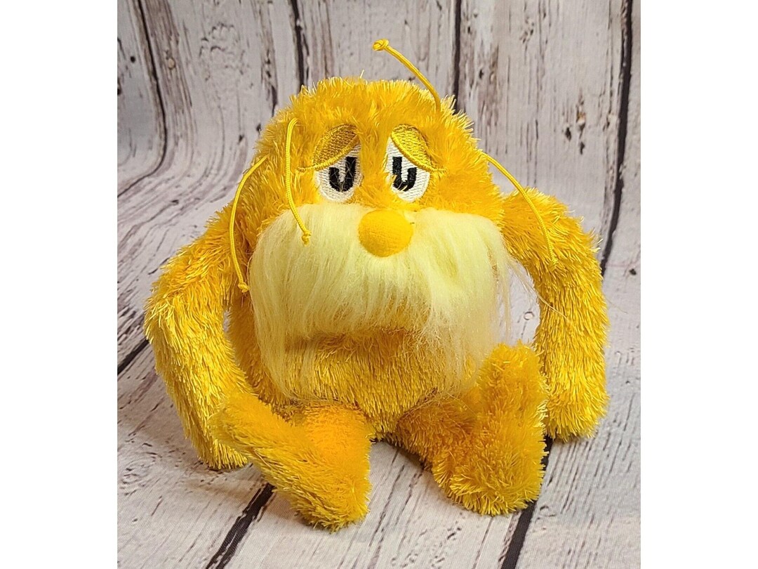 6" Dr Seuss the Lorax Plush Doll Manhattan Toys Stuffed Animal Orange ...