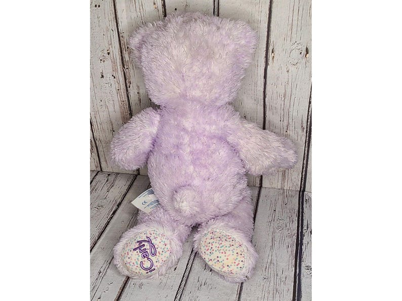 16 Build a Bear Icarly Purple Teddy Bear Plush Glitter Lavender Stuffed ...