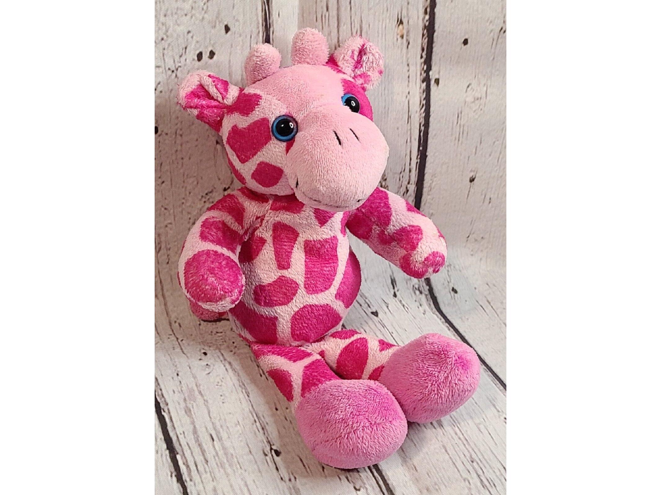 Pink giraffe stuffed animal store