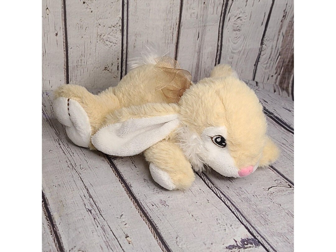 7 Dan Dee Hoppy Hopster Lop Ear Bunny Rabbit Laying Plush Stuffed ...