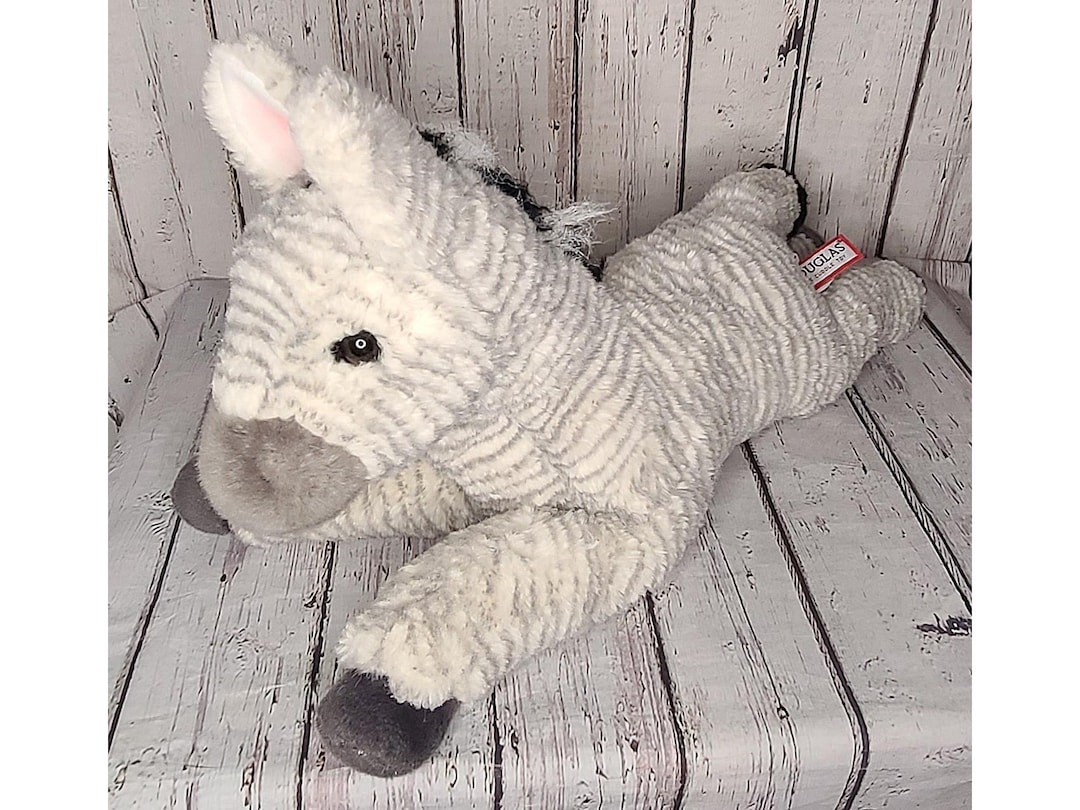 16" Douglas Zelda Baby Zebra Plush Stuffed Animal Cuddle Toys Soft ...
