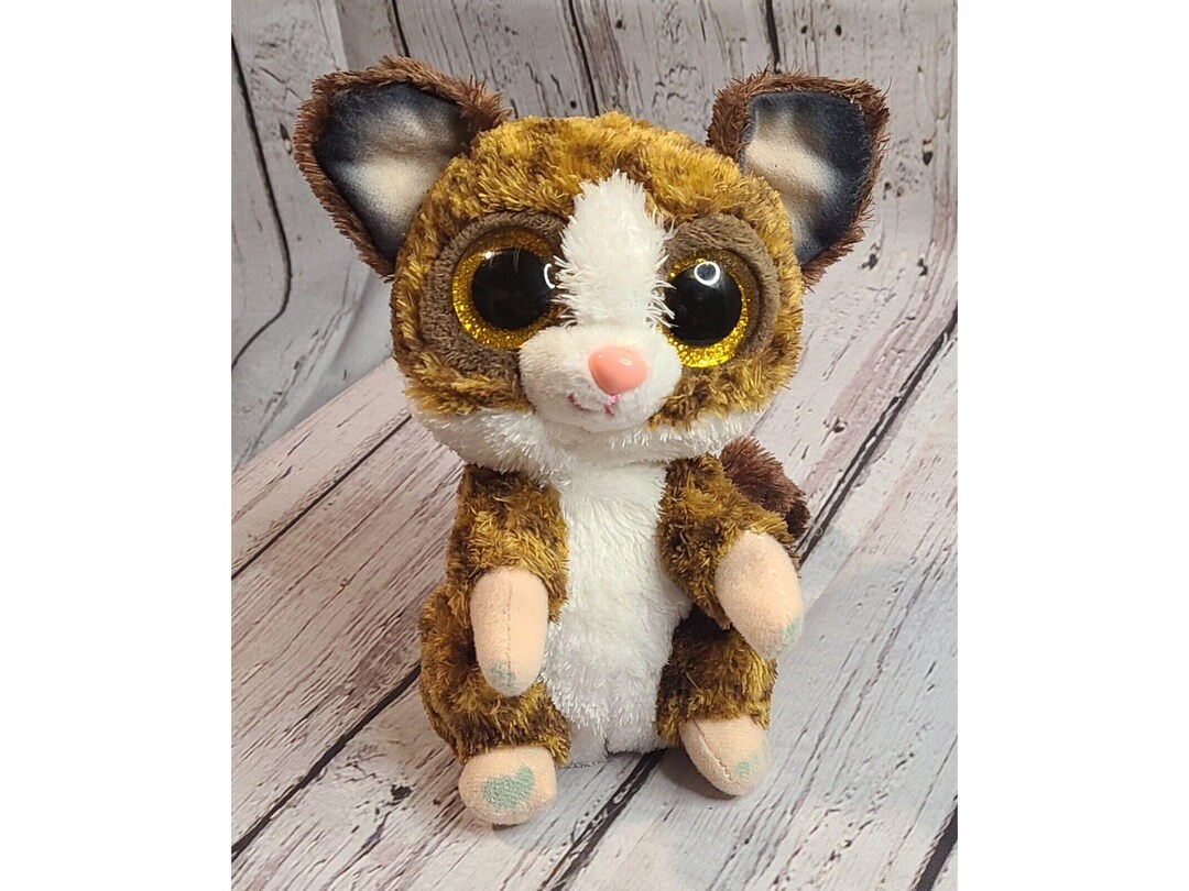 6 Beanie Boos Binky the Bush Baby Plush Toy Stuffed Animal Tysilk ...