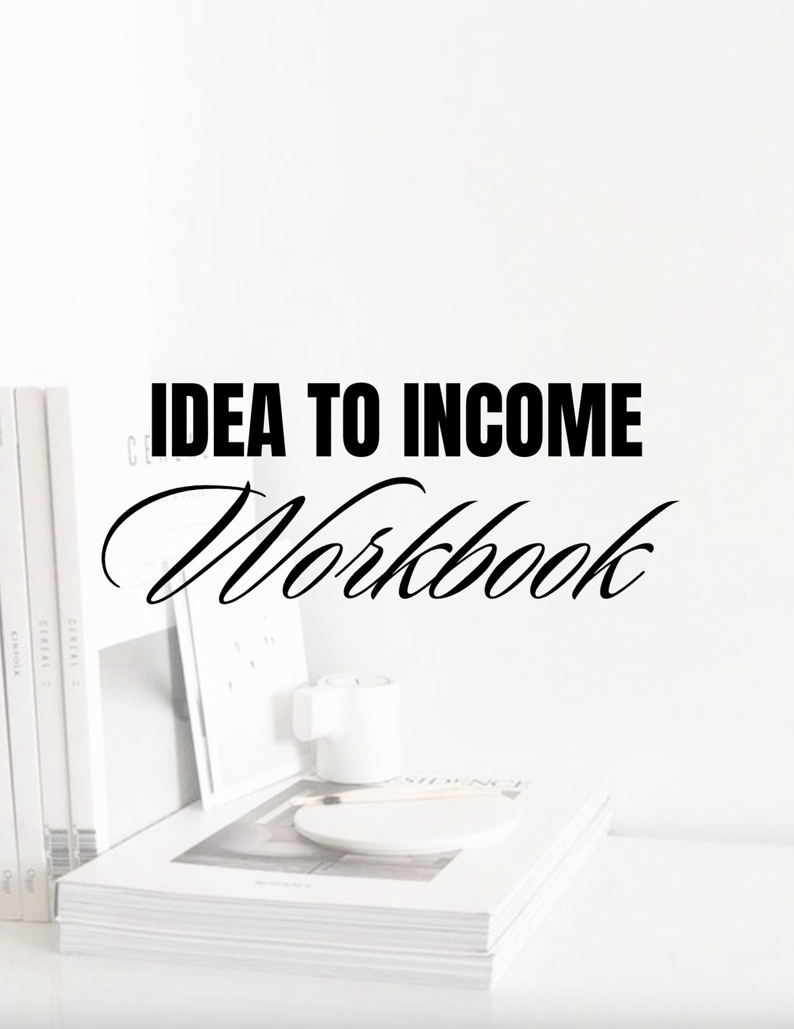 Idea to Income Workbook Digital Download - Etsy