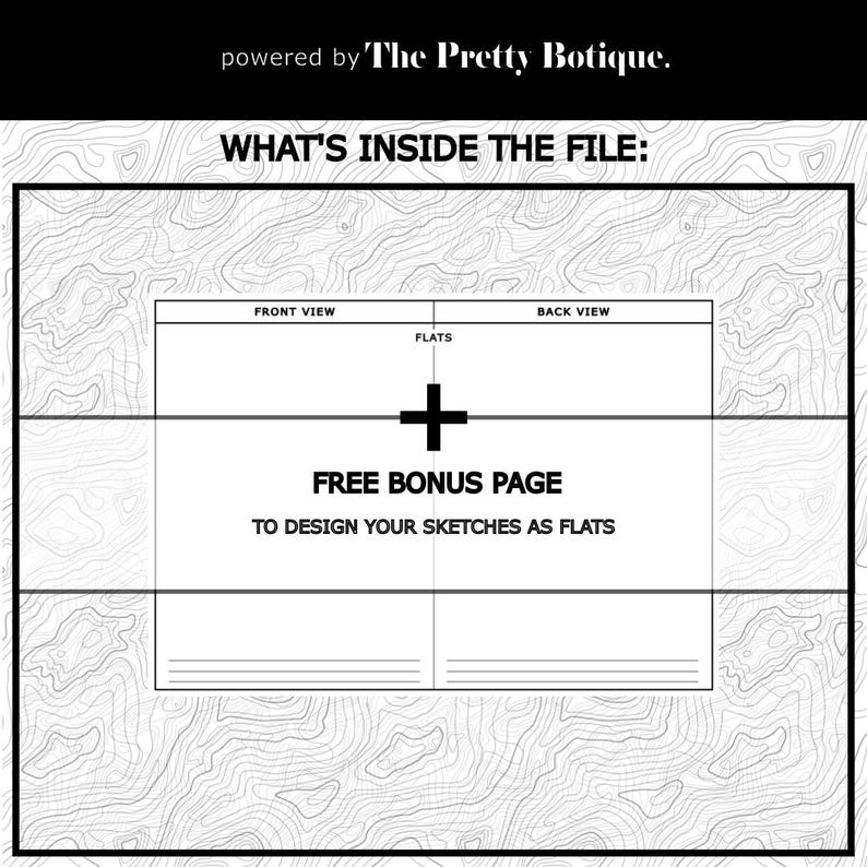 Plus Size Croquis Pack PDF – Curvy Fashion Mannequins – Front Back ...