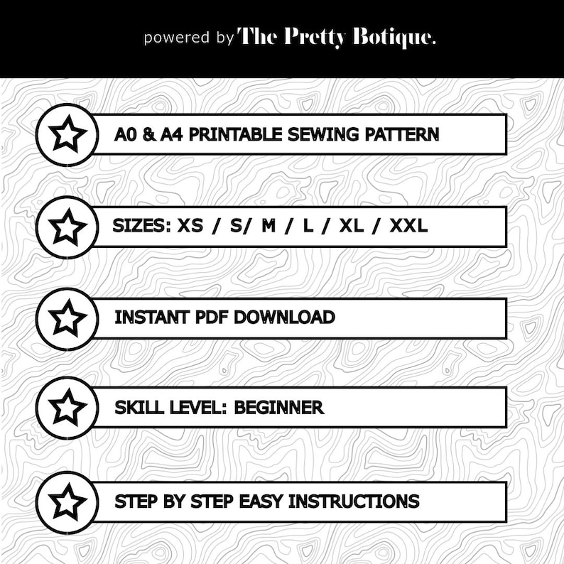 Cuffed Joggers Sewing Pattern PDF: Unisex Relaxed Sweatpants (XS-XXL ...