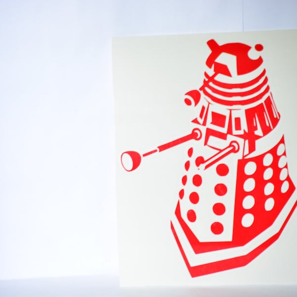 Dalek Sticker Decal - Etsy