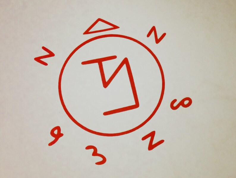 Supernatural Inspired Angel Banishing Sigil Precision Cut Vinyl Car ...