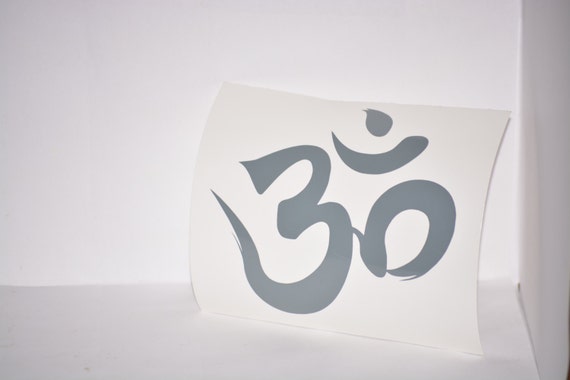 Om Symbol Precision Cut Vinyl Car Window Decal Sticker - Etsy