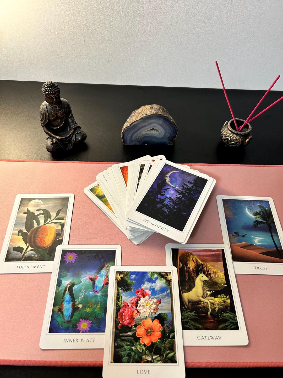 5 Cards Sacred Destiny Oracle Reading From Your Guardian Angels - Etsy