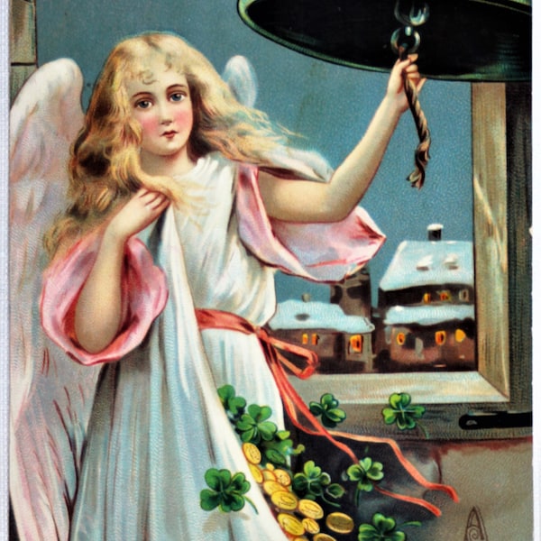 Angel Postcard - Etsy