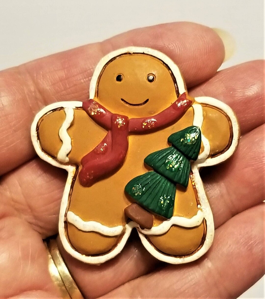 CH-114: A Fat Little Christmas Gingerbread Man, One of the Cutest I've ...