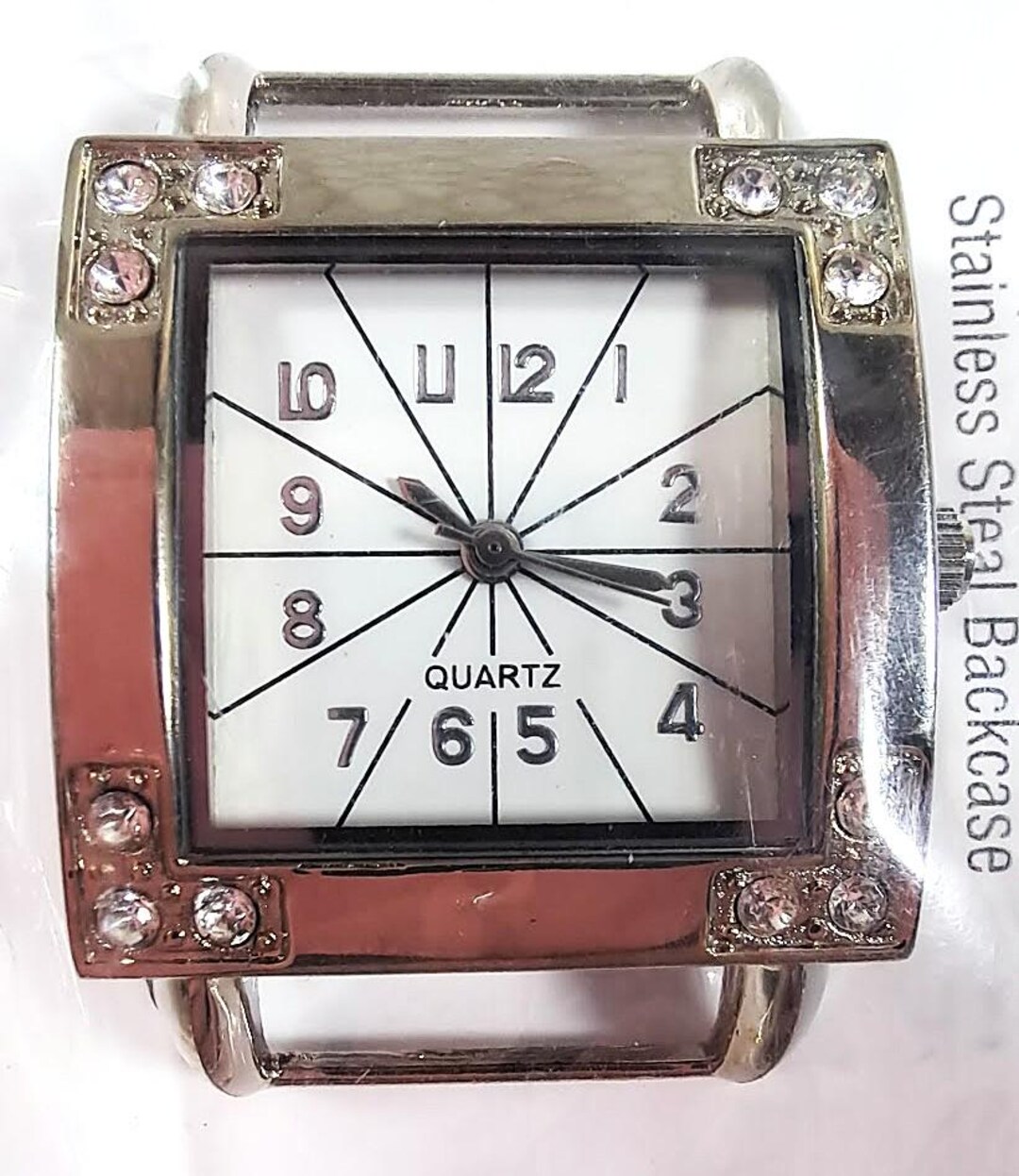 M-194; A Watch Face for Crafting, It is Silver Toned Stainless Steel ...